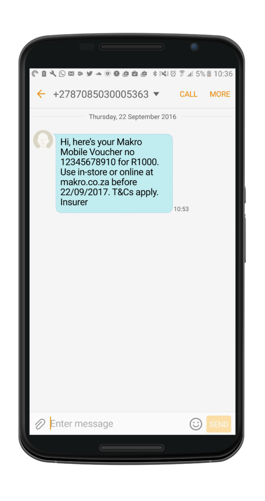 Mobile Vouchers | Thesl
